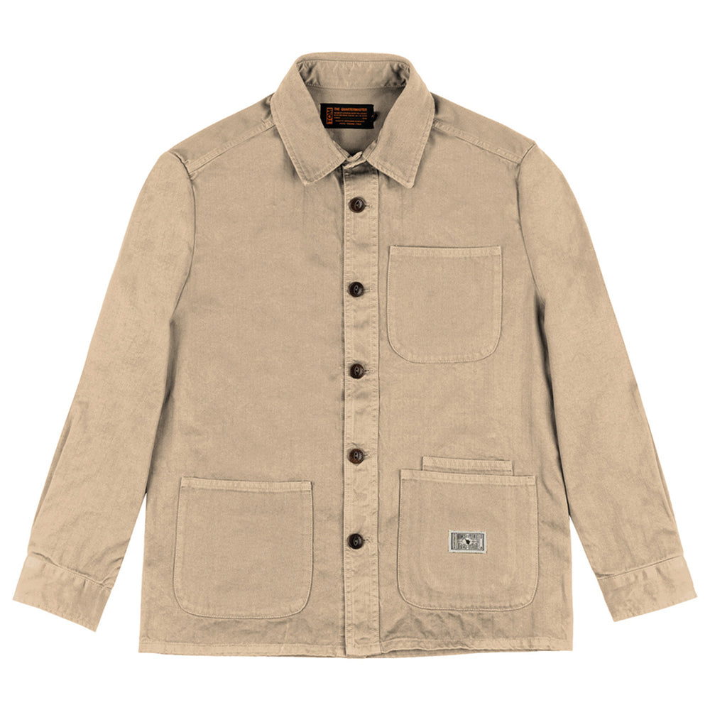 The Quartermaster - Work Jacket HBT (Khaki) – Hiatus Store